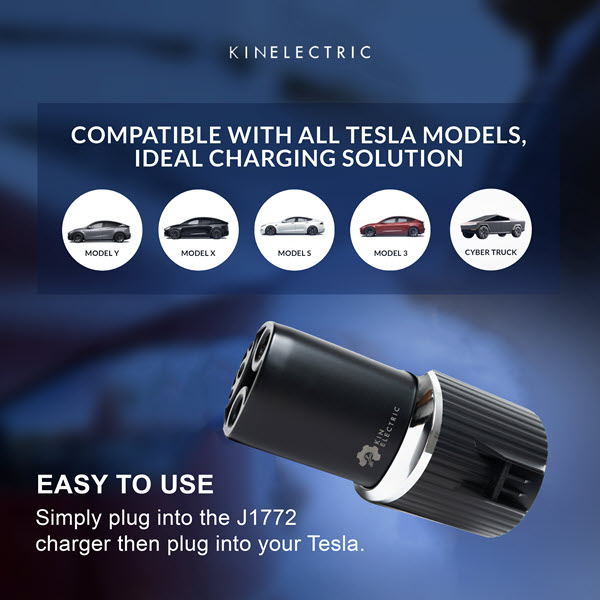 J1772 to Tesla Adapter – Kinelectric